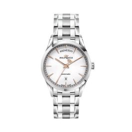 Sunray Automatic - White silver dial Rose gold finishing | Embix